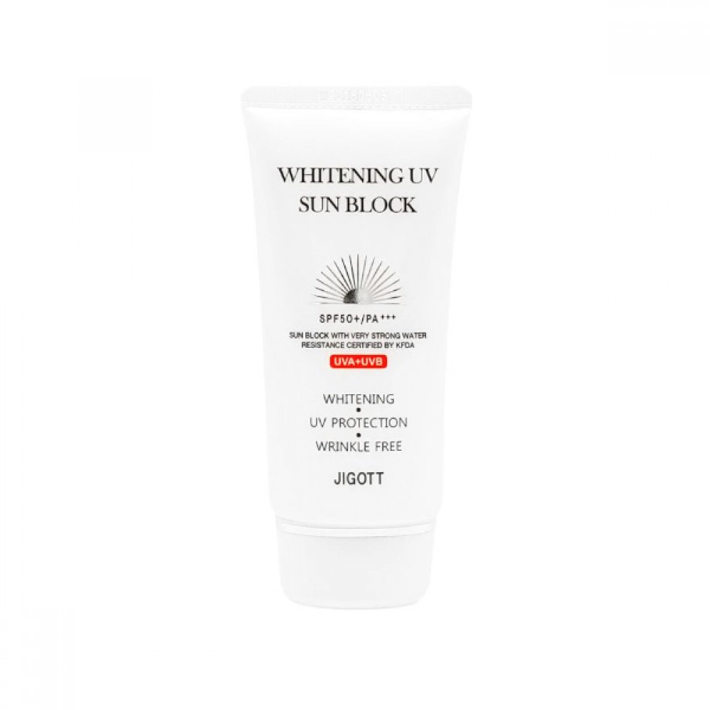 Review: Jigott Whitening UV Sun Block SPF 50+ PA+++ (Ingredients