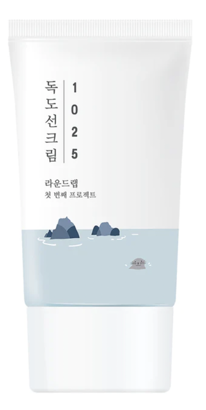 Review: Round Lab 1025 Dokdo Sun Cream SPF 50+ PA++++ (Ingredients